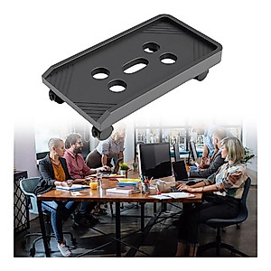 Computer Tower cart Desktop Tower Stand, Tower Floor Stand with Rolling Casters 360 Degree Swivel Or One Way Move Under Computer (Color : 3)