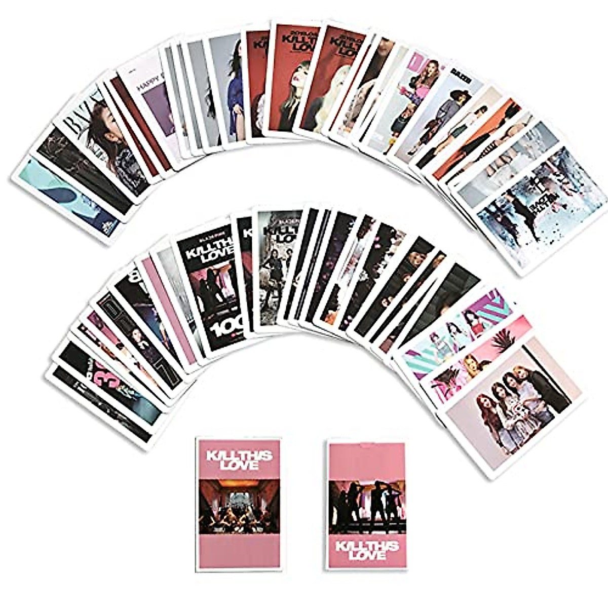 KPOPBP Kpop 54pcs Black Pink LOMO Cards Merchandise Kill This Love Photocard Set Gifts for BLINK Daughter