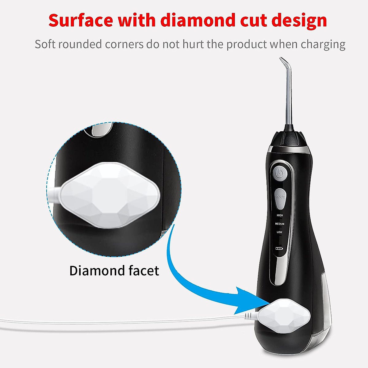 MEROM Water Pik WP560 Magnetic Charger Replacement Compatible with Waterpik WP560 WP562 WP563 WP567 WP569 WP-582 Cordless Advanced Water Flosser Magnet Charging Cord Battery Charger