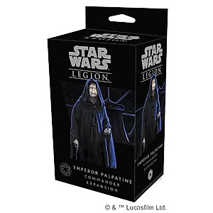 Atomic Mass Games Star Wars: Legion Emperor Palpatine Commander Expansion - Rule The Galaxy! Tabletop Miniatures Strategy Game for Kids & Adults, Ages 14+, 2 Players, 3 Hour Playtime, Made