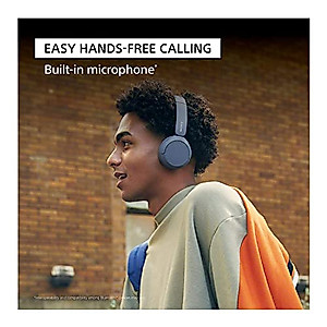 Sony WH-CH520 Wireless Bluetooth On-Ear Headset with Microphone (Black) Bundle with Bluetooth Locator (Works with Apple Find My) Keychain Bundle (2 Items)