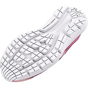 Under Armour Girl's Little Kid Pre School Surge 2 Slip On, (600) Prime Pink/Flamingo/Metallic Silver, 2