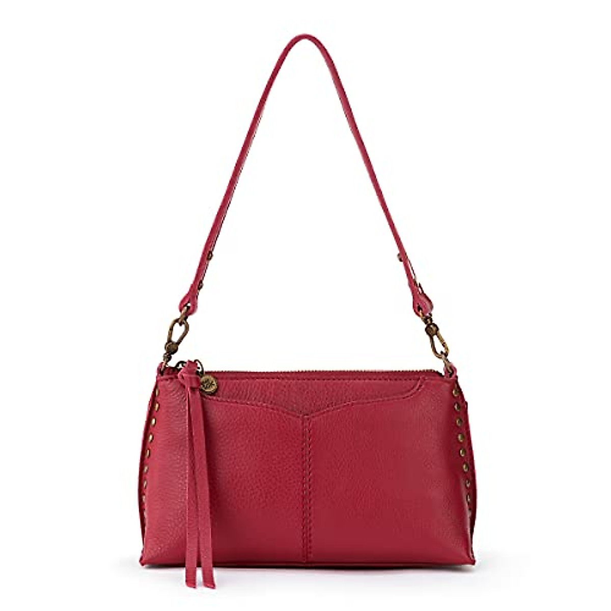 The Sak Silverlake Leather 3-in-1 Zip Crossbody, Crimson