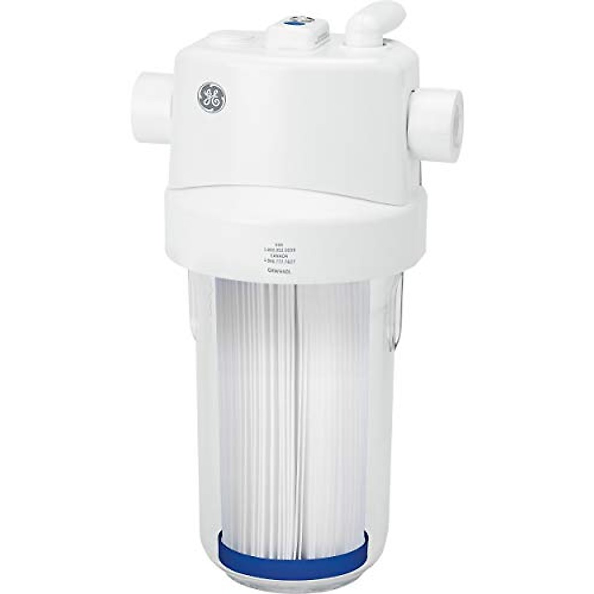 GE FXHSC Whole House Water Filter | Replacement for Water Filtration System | NSF Certified: Reduces Sediment, Rust & Other Impurities from Water | Replace Every 3 Months for Best Results | 1 Filter