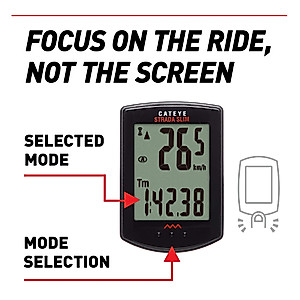 CATEYE, Strada Wireless Bike Computer, Universal