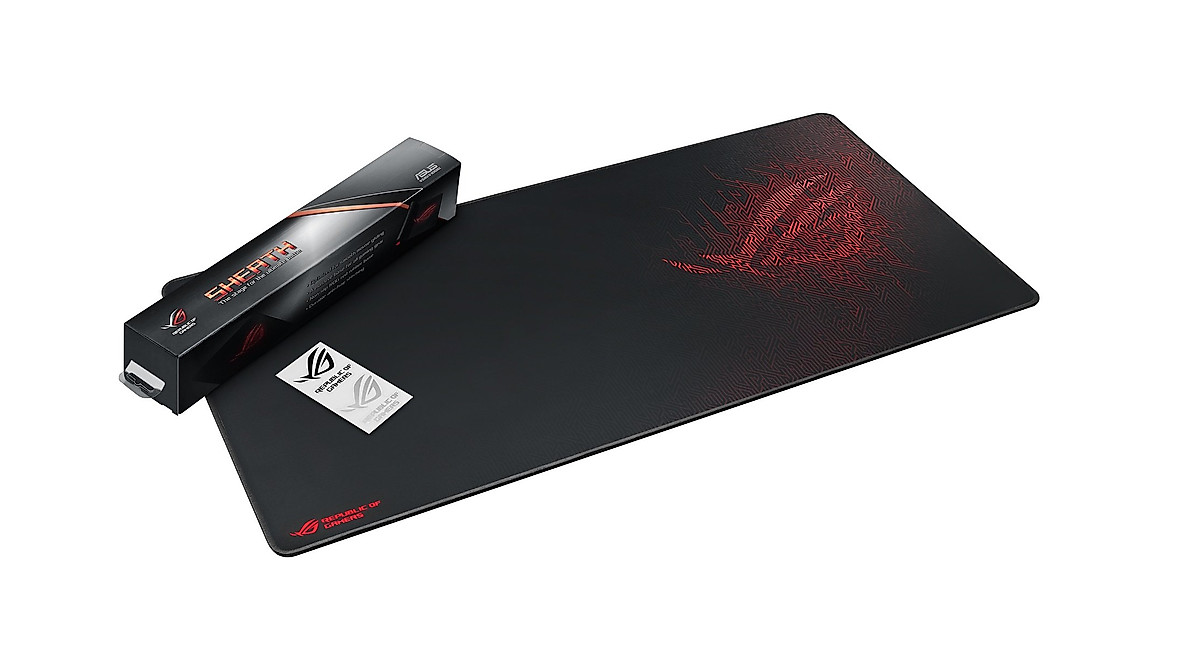 ASUS ROG Gaming Keyboard & Extended Mouse Pad Bundle - Precision ...