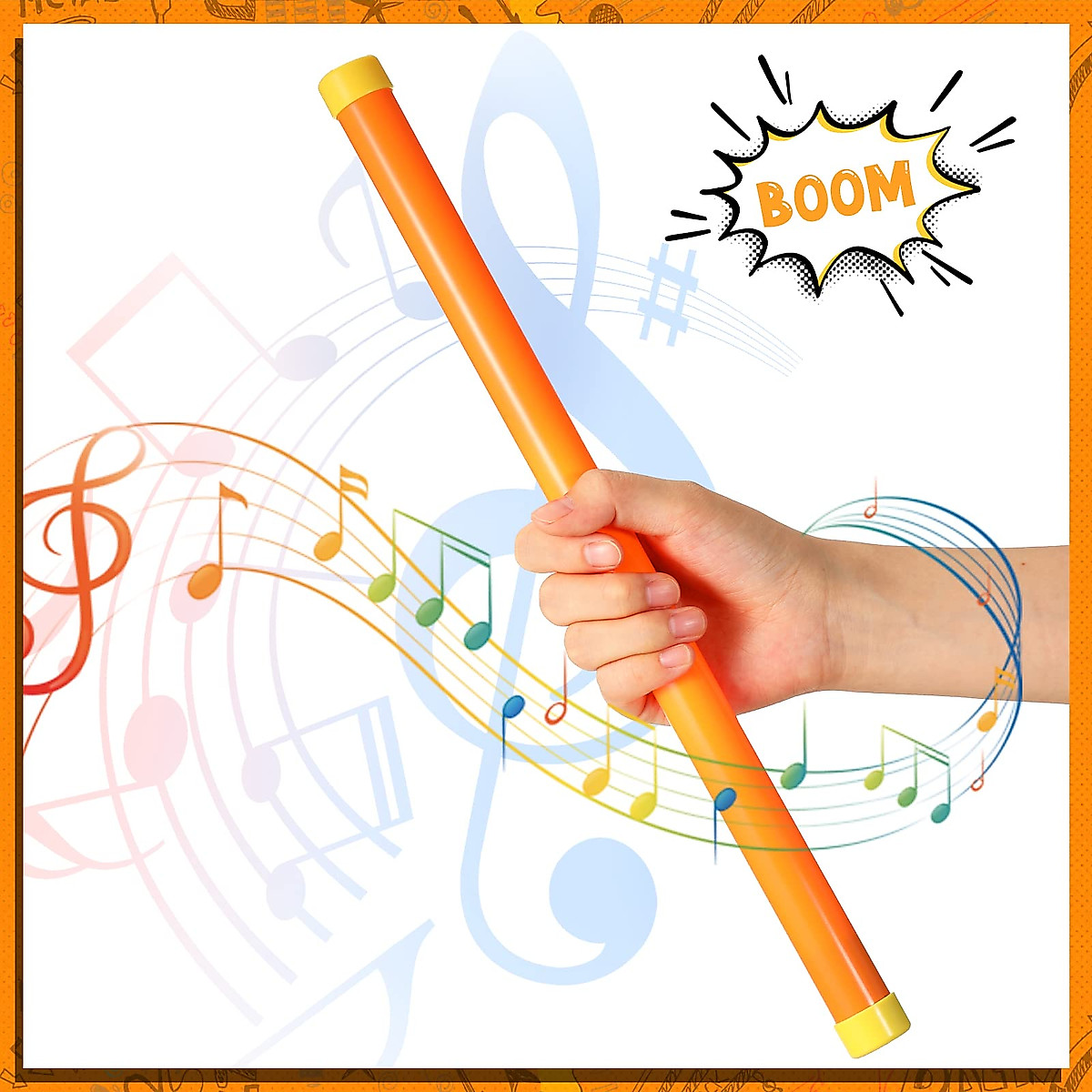 Groan Tube Noise Maker Stick Funny Plastic Party Noisemaker Noise Makers Party Favors Sound Tubes Toys for Adult at Halloween, Christmas Events