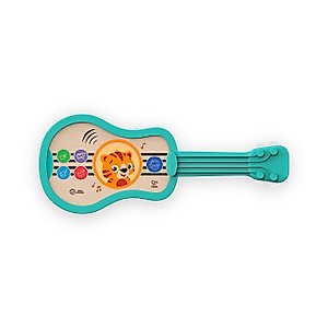 Baby Einstein Sing & Strum Magic Touch Ukulele Wooden Musical Toy, Ages 6 Months+, Multicolored