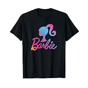 Barbie - Barbie Logo Winter Stars T-Shirt