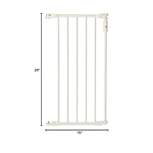 Toddleroo by North States 6 Bar Extension for Deluxe Décor Gate: Adjust your gate to fit your space. Add up to six extensions. No tools required. (Adds 15" width, Warm White)