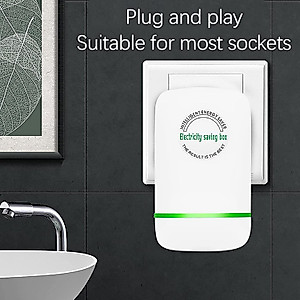 Power Saver Pro Energy Saver, Household Power Saver, Electricity Saving Box Household Office Market Device Electric Energy Saving Device, Electric Smart US Plug 90V-250V 30KW (1PC)