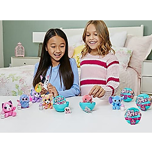 5 Surprise Plushy Pets Series 1 by ZURU (3 Pack) Cute Stuffed Animal Miniature Toys, Amazon Exclusive, Mystery Collectible Plushies for Kids and Girls
