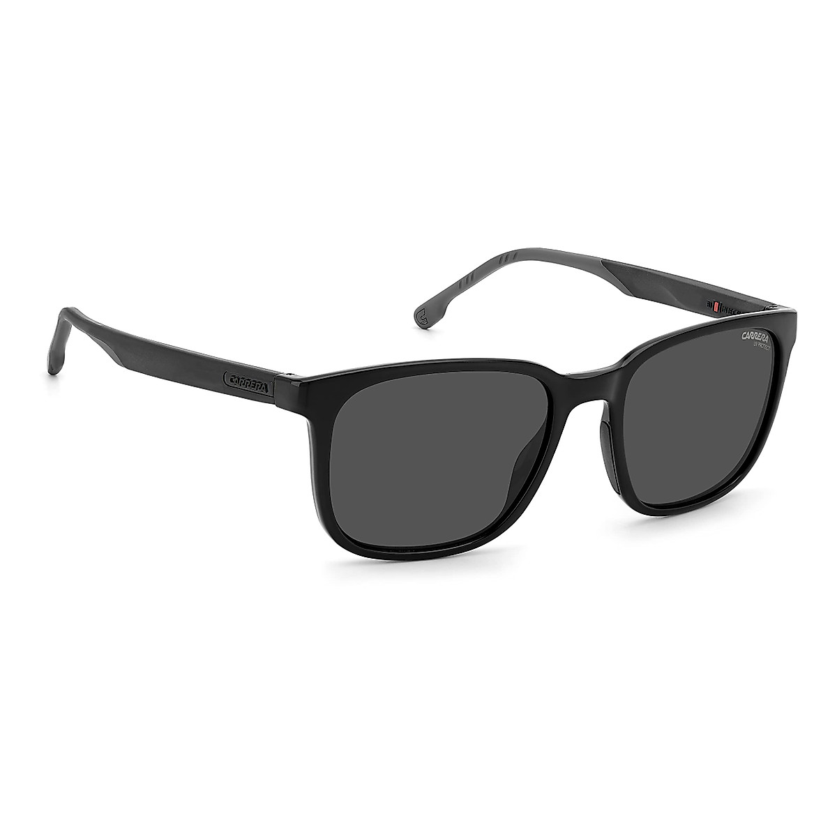 Carrera Men's 8046/S Rectangular Sunglasses, Black, 54mm, 19mm