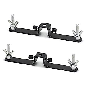 Julius Studio [2 Pack] Backdrop Support System Cross Bar Mounting Hardware Set for Photo Video Studio Shooting, JSAG364