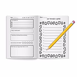 The One-Minute Gratitude Journal for Kids: Journal to Increase Gratitude, Mindfulness and Happiness