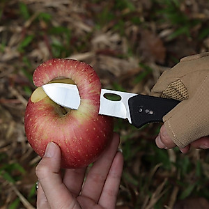 Roxon S501U Folding Pocket Scissors and replaceable Knife blade with belt clip, 2 in 1 Multi-tool for Outdoors, Camping, Hiking, Survival, Rescue, Hunting, Durable & Lightweight EDC