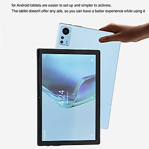 Dpofirs Android11 Tablet 10 Inch Tablet, 8GB 128GB Tablets, 128GB Expand, 5MP 13MP Camera, Octa Core Processor WiFi 7000mAh Battery IPS HD 4G Calling Gaming Tablet (Blue)