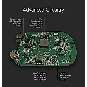 Mission Battery Base for HomePod Mini (Black) (Make HomePod Portable)