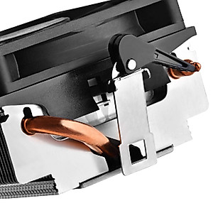 Silverstone KR01 Low Profile 95W AMD Socket AM2/AM3/AM4/FM1/FM2 CPU Cooler Only 54mm Tall Cooling, SST-KR01