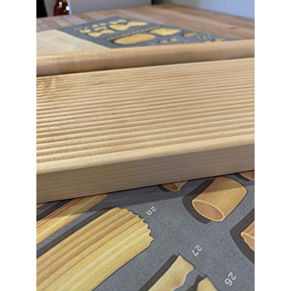 Pasta board set, 6 piece, macaroni, trofie, gnocchi, garganelli