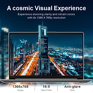 Lenovo IdeaPad 3 17.3" HD+ Notebook Computer, Intel Core i7-1165G7 2.80 GHz, 8GB RAM, 256GB SSD, Windows 11 Home, Arctic Gray