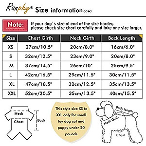 Ranphy Stripe Pet Dog Clothes Pajamas Daisy Coat Jumpsuit Soft Cotton Pjs Puppy Sweater Shirt Doggie Warm Knitted Onesie Outfit Sleeping Rompers Pet Apparel Blue XXL