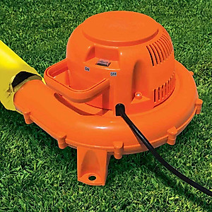 Banzai Pipeline Twist Kids Inflatable Outdoor Backyard Waterpark Activity Play Center: Baby Pool, Blow Up Pool with Outdoor Slide, and a Fun Clubhouse