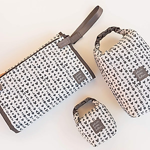 Petunia Pickle Bottom - Sip Double Bottle Pouch - Disney - Love Mickey Mouse