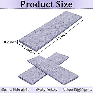 50 Pieces Headboard Stoppers Anti Vibration and Soundproof Pads Anti Shake Tool for Beds Self Adhesive Bed Stoppers for Headboard Couch Wall Protector for Bed Cabinet Sofa Furniture