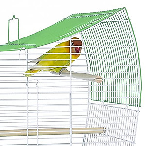 Prevue Pet Products South Beach Wave Top Bird Cage, Lime Green (SP50081)