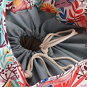 Ciieeo Crochet Bag Container and Travel Pouch Crocheting Woolen Organizer Oranger Portable Line Red Wrist Tote Supplies Needles Pattern Accessories Leaves Storage Tools Yarn Home