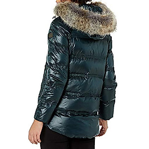 Tumi Women's Luxe Down Parka, Spruce, Large