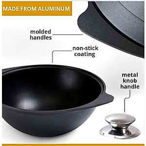 Kazan for Making Pilaf (non-sticking coating) 9L