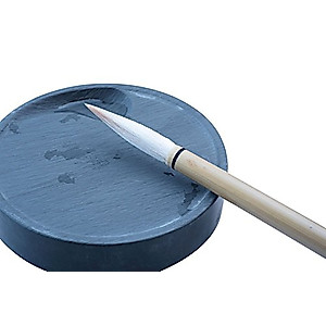 Easyou Chinese Calligraphy Sumi Drawing Brush for Freestyle Painting Jianhao(Wolf+Goat Hair) 3pcs/pack(size:large+medium+small) hsxy