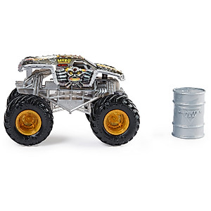 Monster Jam, Official Max-D Monster Truck, Die-Cast Vehicle, See-Thru Crew Series, 1:64 Scale, Kids Toys for Boys Ages 3 and up