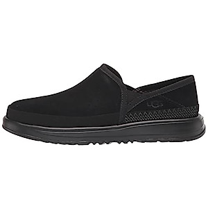 UGG Men's Kick IT Slip-ON Slipper, Black TNL, 7