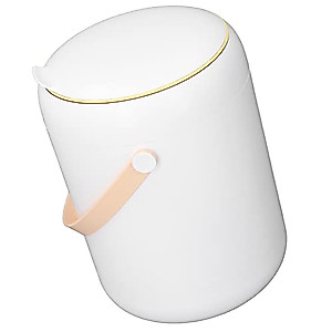 Portable Mini Washing Machine, Intelligent Underwear Washer 3L Capacity for Underwear,Socks, Apartments,Dorms,Students(White)