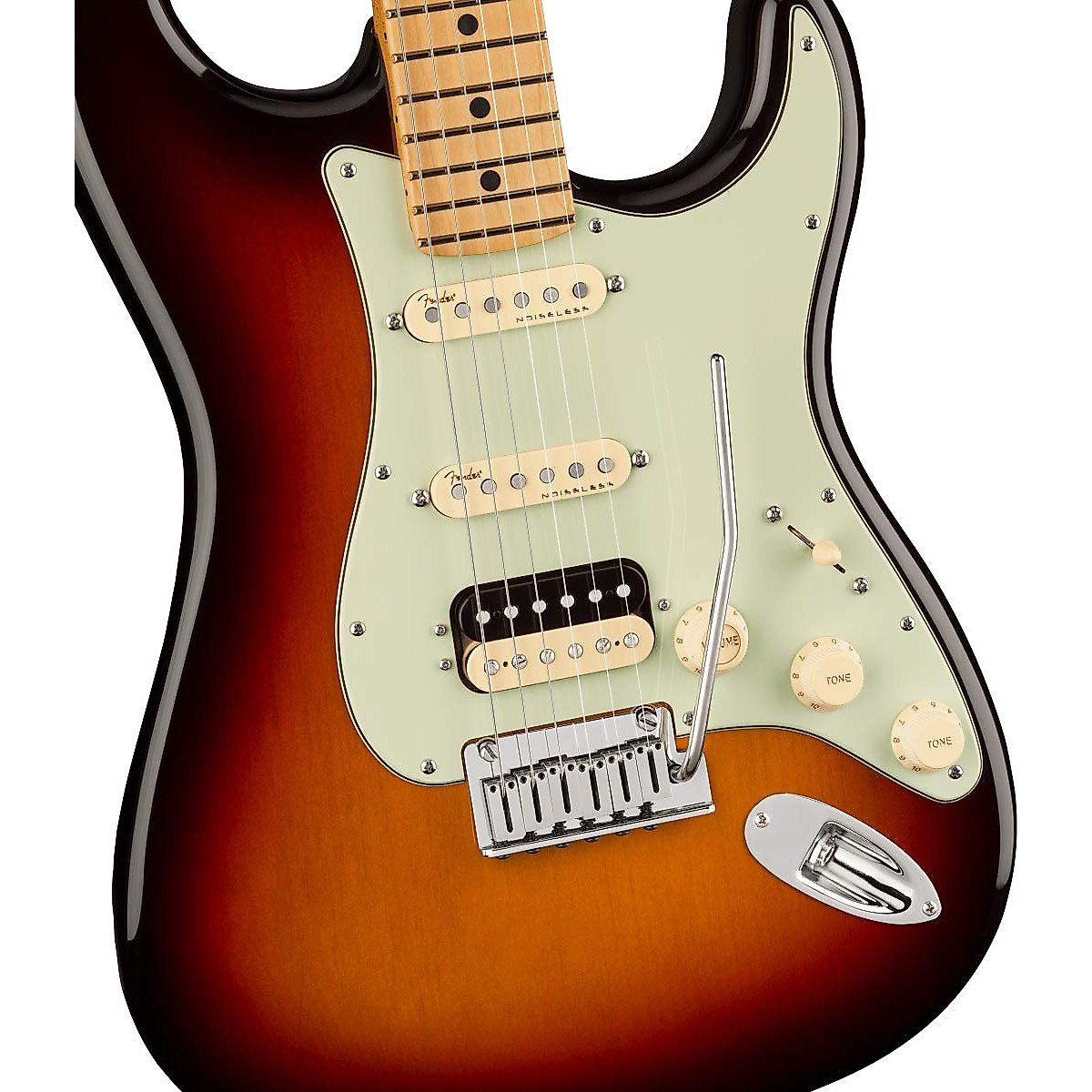 Fender American Ultra Stratocaster HSS - Ultraburst with Maple Fingerboard