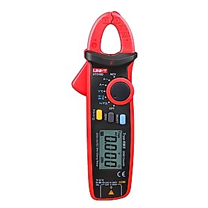 UNI-T AC/DC Clamp Meter UT210D Amp Meter Clamp Multimeter Tester Digital Voltmeter Continuity Tester Capacitor Mini Ammeter Hvac Tool