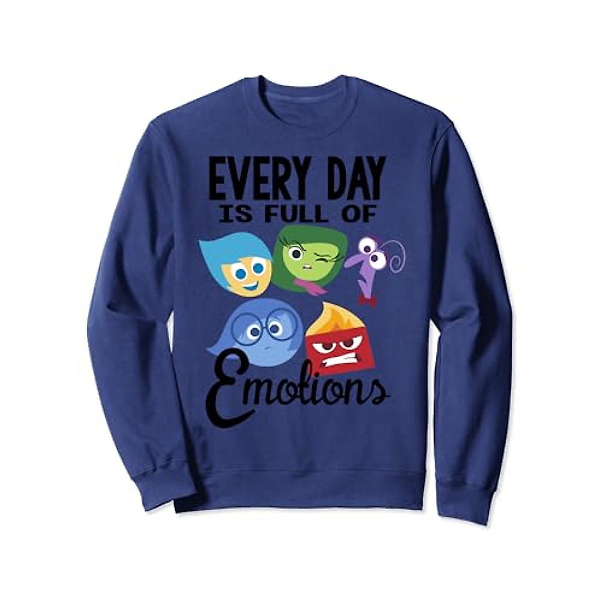 Disney Pixar Inside Out Every Day Emotions Sweatshirt Sweatshirt