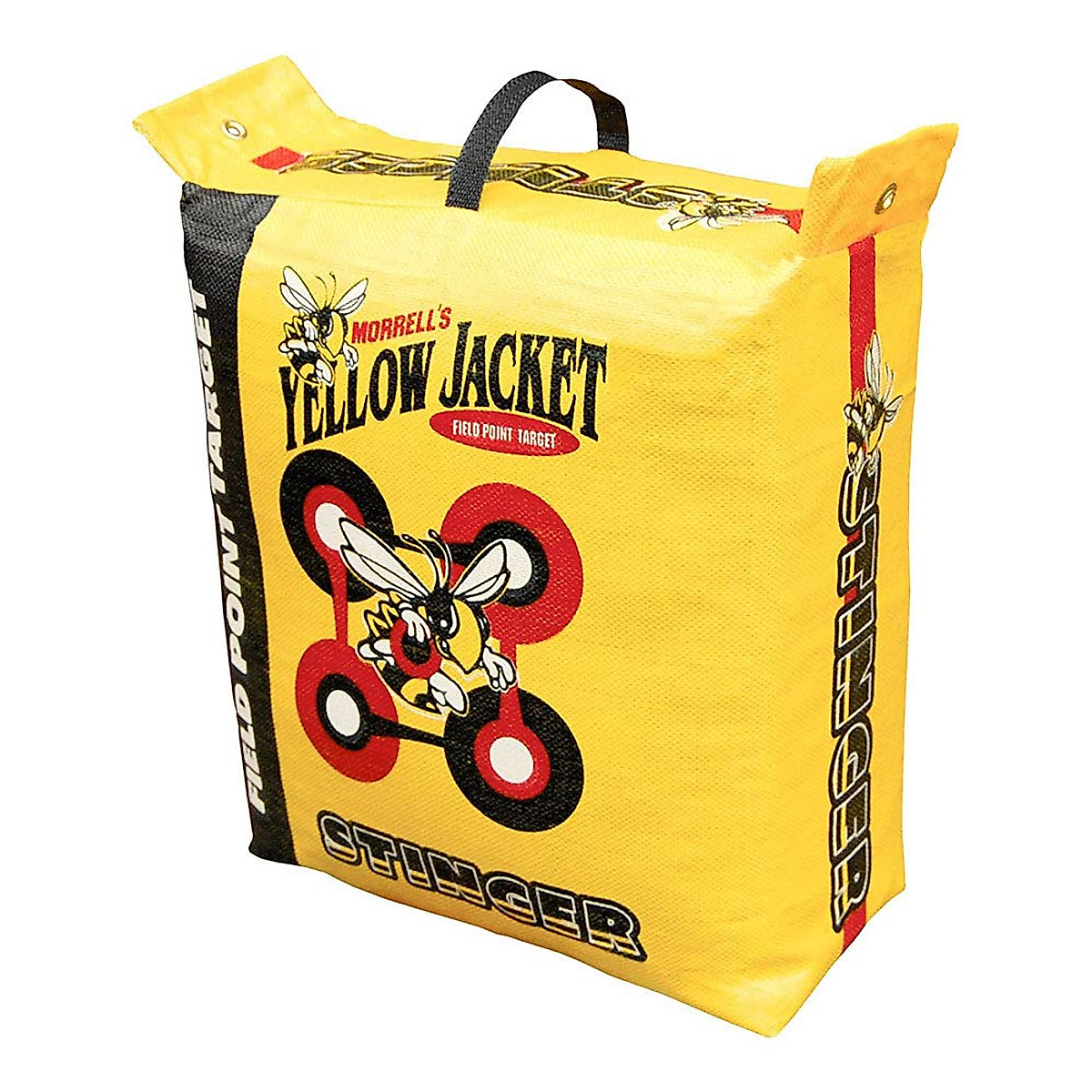 Morrell Yellow Jacket 19lb Portable Adult Field Archery Bag Target with HME Products Bowhunting Archery Range Practice Shooting 30in Bag Target Stand
