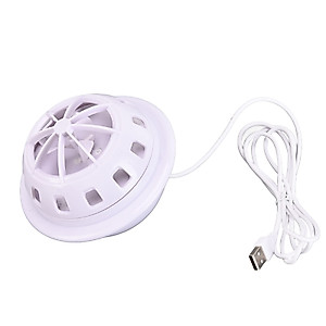 Mini Ultrasonic Dishwasher, Kitchen Sink Fruit Dishwasher for Home Business Travel College Room RV Apartment(white)
