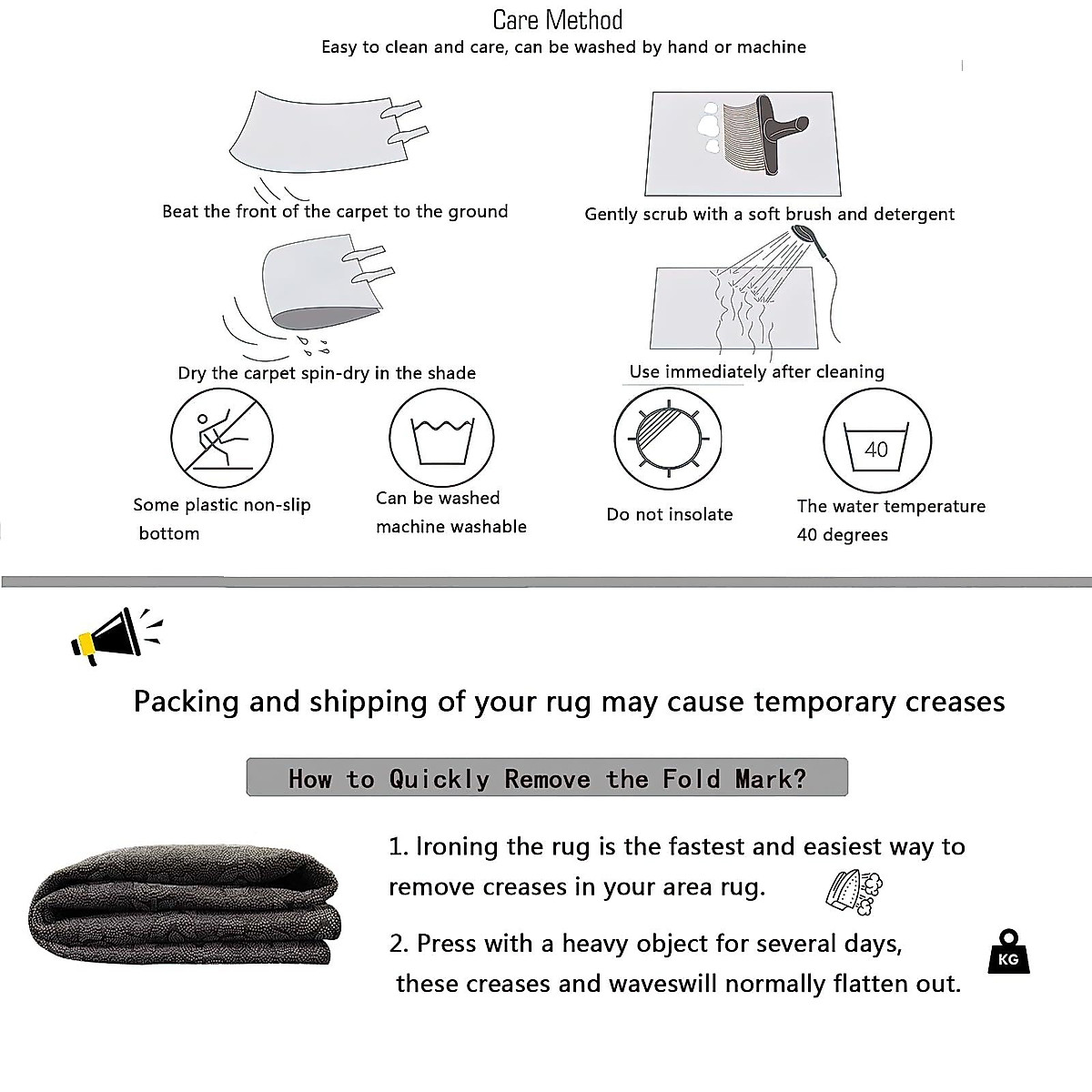 Nordic Luxury Emerald Green Gold Gray Line Living Room Rug, Modern Minimalism Stripes Bedroom Rug, Non Slip Foldable Machine Washable Non-Slip Throw Rugs for Dining Room Bedroom Floor 6.6ftx5.3ft