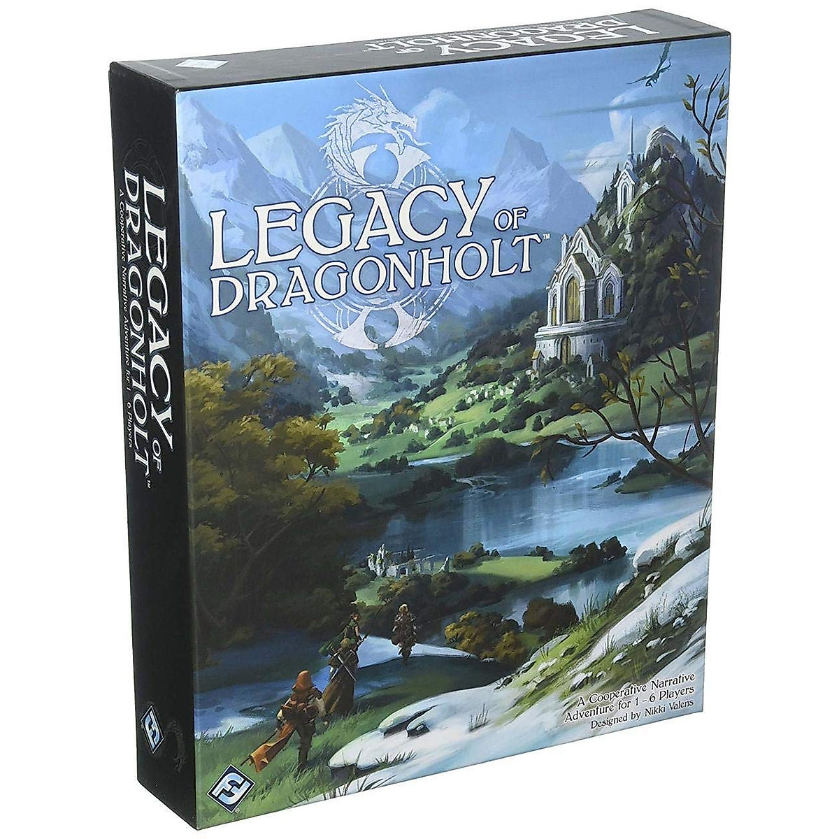 Legacy of Dragonholt Roleplaying Game | Narrative Adventure Game | Cooperative Fantasy Game for Adults and Teens | Ages 14+ | 1-6 Players | Average Playtime 90 Minutes | Made by Fantasy Flight Games