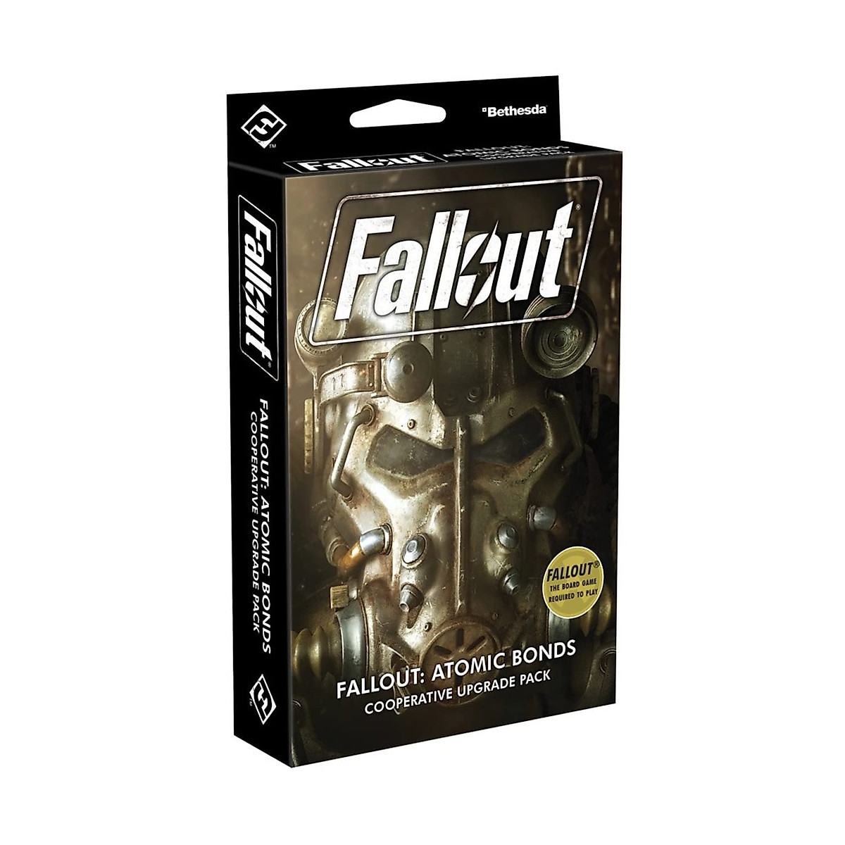 Fallout The Board Game Atomic Bonds Cooperative Upgrade Pack - Play Together in The Wasteland! Strategy Game for Kids & Adults, Ages 14+, 1-4 Players, 2-3 Hour Playtime, Made by Fantasy Flight Games