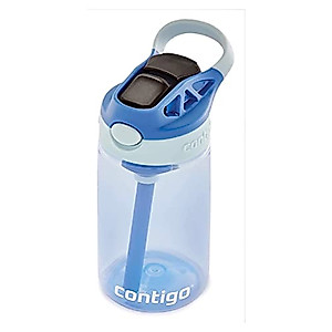 Contigo Kids Straw Water Bottle with AUTOSPOUT Lid, 14oz, Cotton Candy
