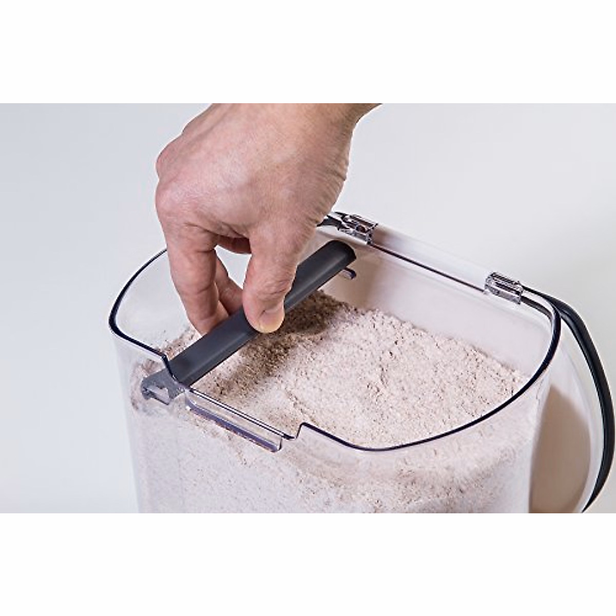 Progressive International PKS-100 BPA-Free Dishwasher-Safe Plastic ProKeeper 4-Quart Flour Container, 1 Piece