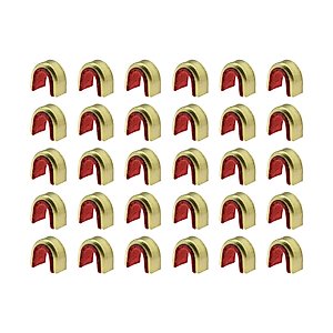 Create idea 30PCS Archery String Nocking Points Brass Bow String Nocks Buckle Clips for Compound and Recurve Bow String Accessories
