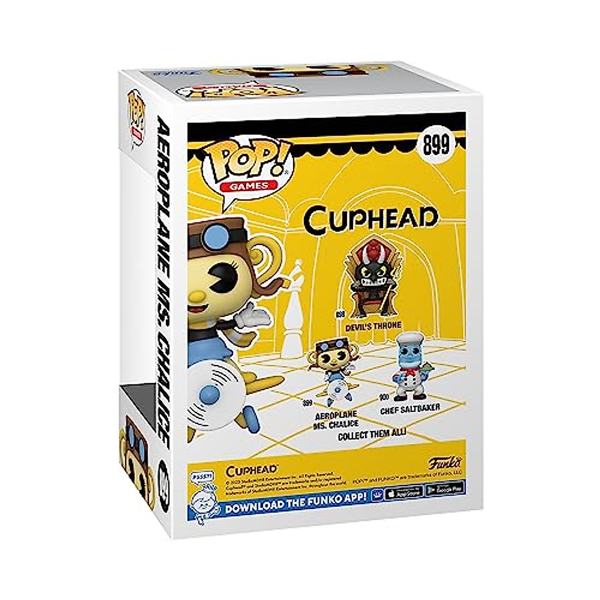 Funko Pop! Games: Cuphead - Aeroplane Ms. Chalice