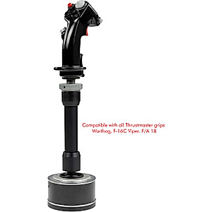 Flight Stick Grip Extension Kit Configuration #7 Compatible with Thrustmaster Warthog, F-16C Viper HOTAS, F/A 18, VirPil, WinWing and Moza AB9 Flight Sticks And Bases